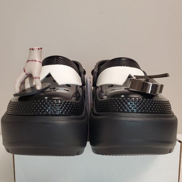 CROCS | Shoes | Crocs Wednesday Stomp Clog X Platform Addams Family ...